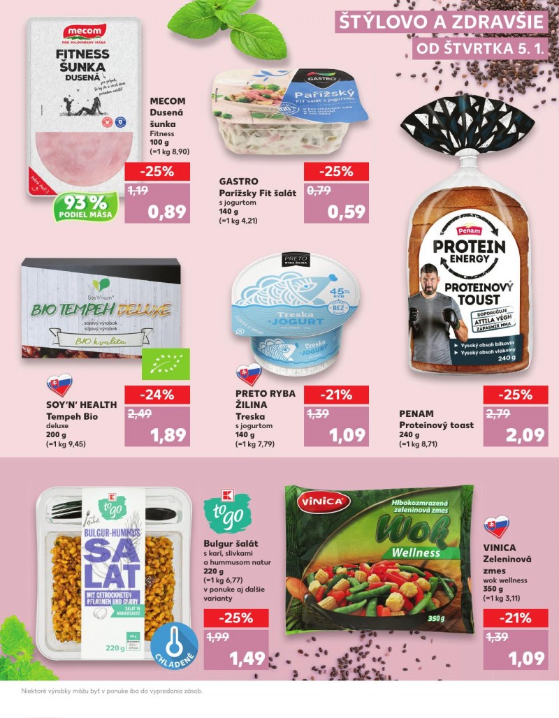 Leták.sk - Kaufland leták kaufland fit platný od 05.01.2023